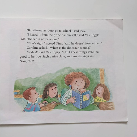 Scholastic | Accents | Mrs Toggle And The Dinosaur 993 By Robin Pulver ...